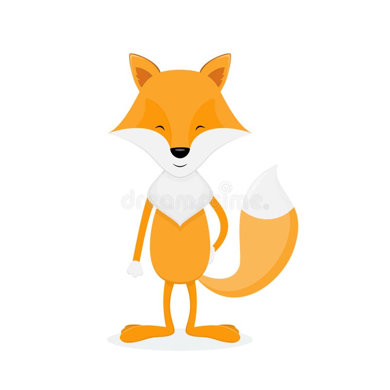 Sly fox stock vector. Illustration of canine, clip, mammal - 15966521