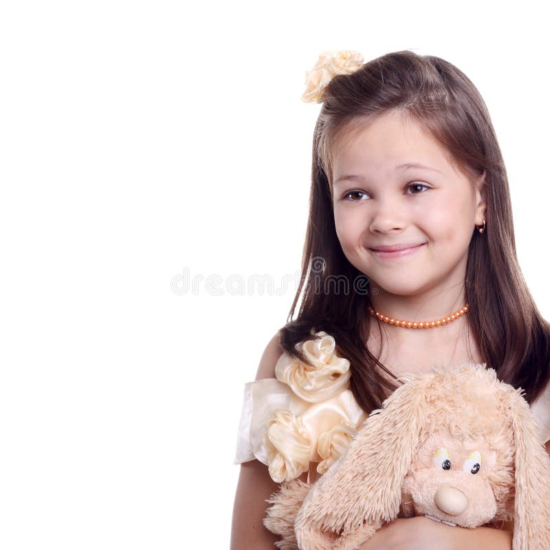 Sly smiling girl stock photo. Image of beauty, closeup - 18040548