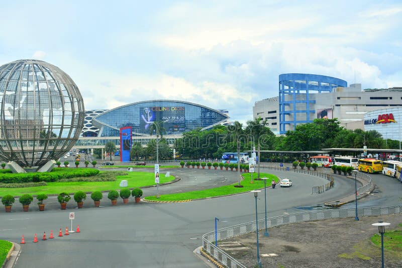 SM Mall of Asia Globe Rotunda in Pasay, Philippines Editorial Photo ...