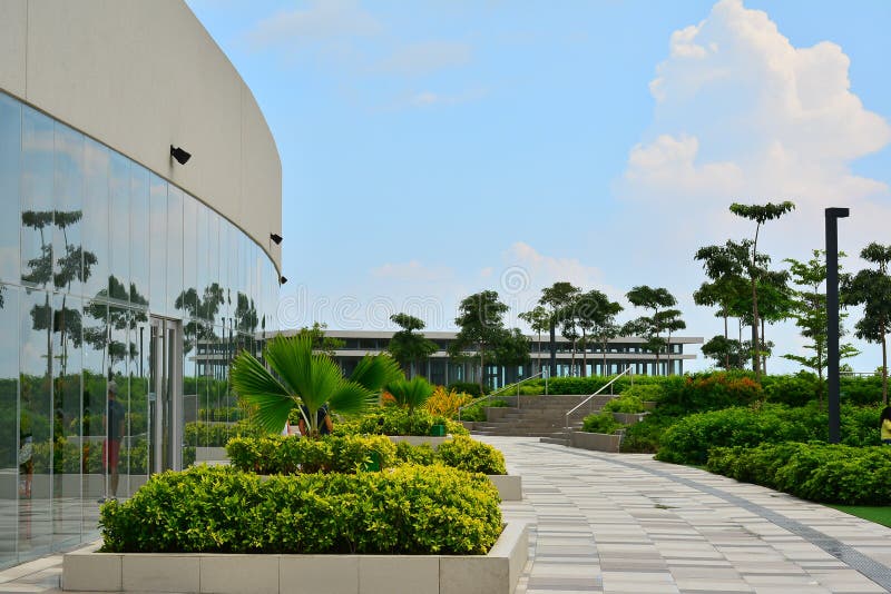 SM Seaside Cebu stock image. Image of levels, cafe, recommend - 152279591