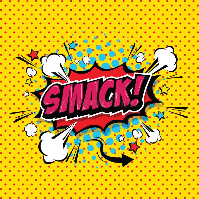 Smack Stock Illustrations – 2,774 Smack Stock Illustrations, Vectors ...