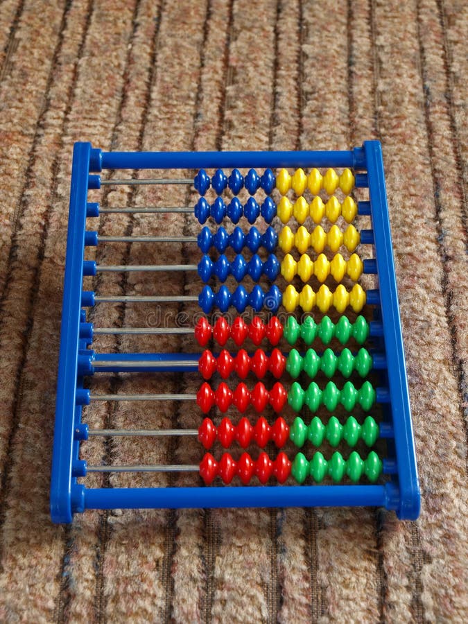 Small abacus 2 stock image. Image of abacus, yellow, blue - 33526023