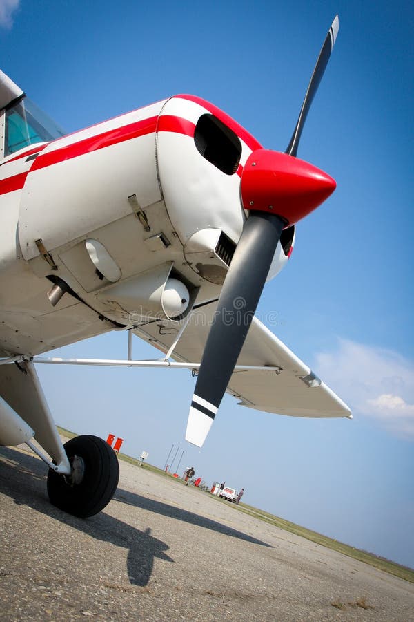 Small airplane on ground stock photo. Image of aircraft - 39721142