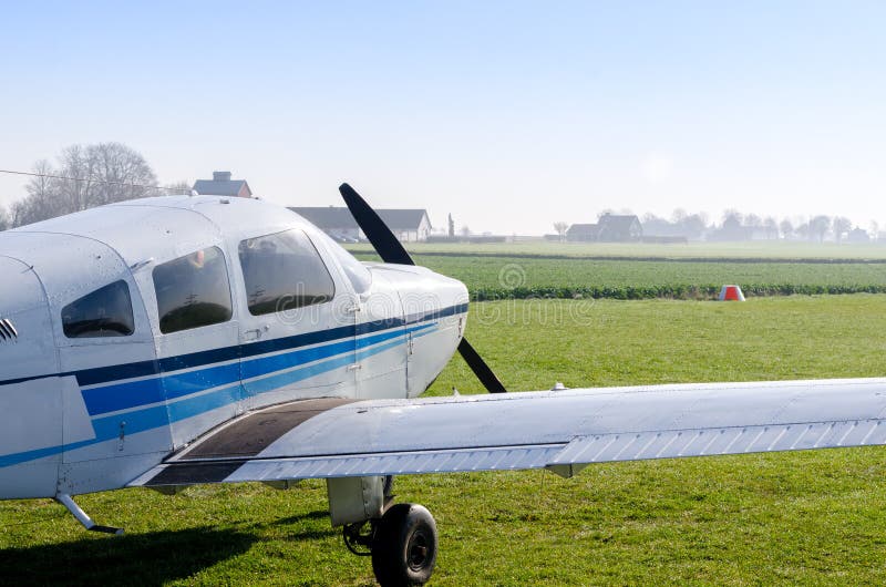 Small airplane flying stock photo. Image of airplane - 39720970