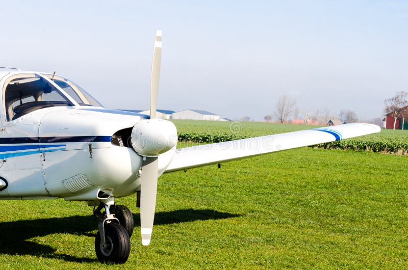 Small airplane flying stock image. Image of flights, white - 39721019