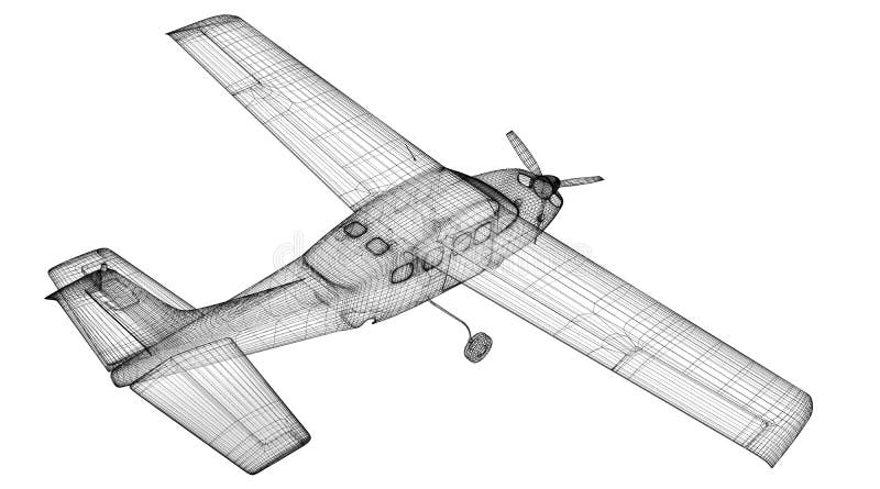 Small Airplane stock photo. Image of land, view, private - 43313036