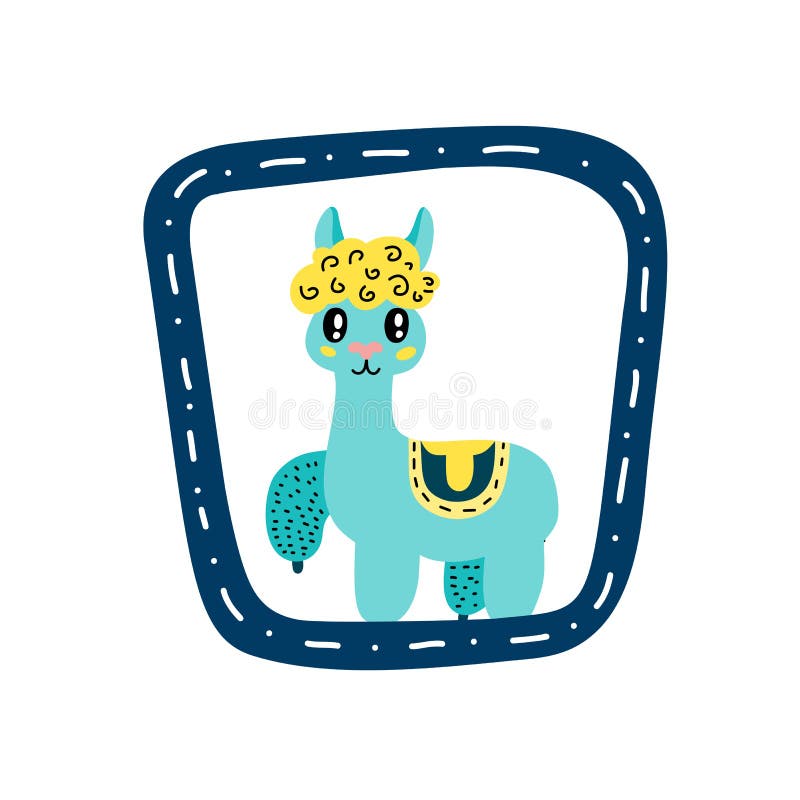 Alpaca Border Stock Illustrations – 98 Alpaca Border Stock ...