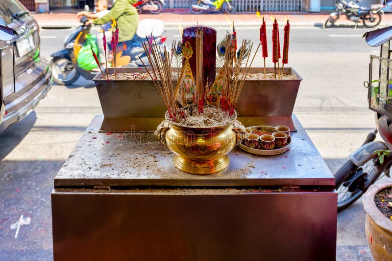 Small Altar editorial stock photo. Image of traditional - 260514943