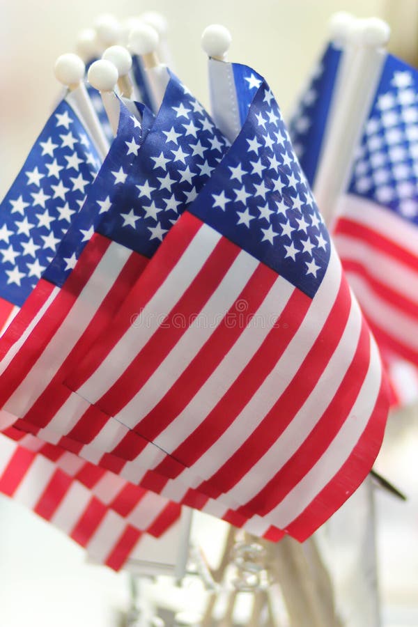 Small american flags stock photo. Image of culture, america - 84037628