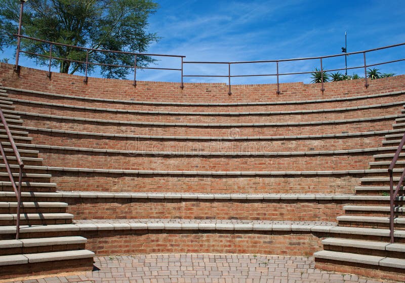 Small amphitheatre stock image. Image of fortified, architecture - 92768681
