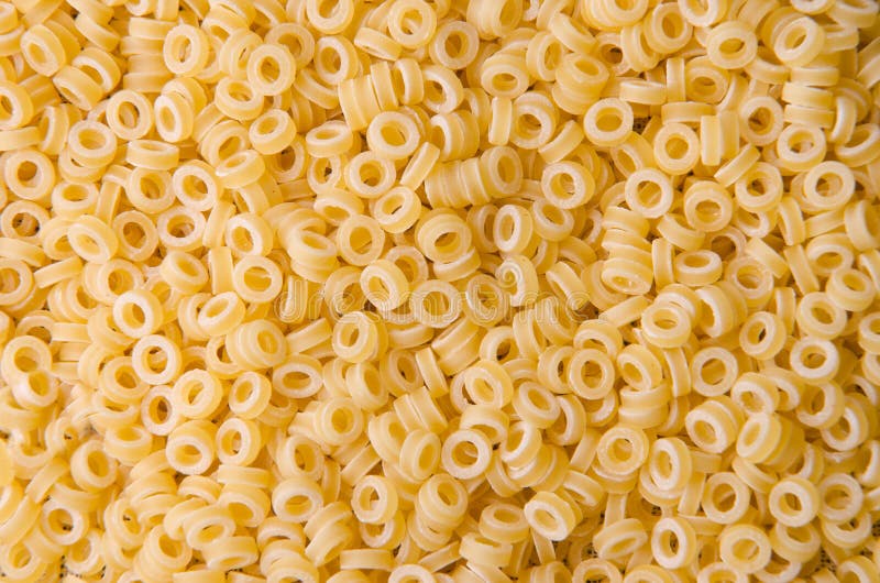Anellini pasta rings stock photo. Image of table, traditional - 29825814
