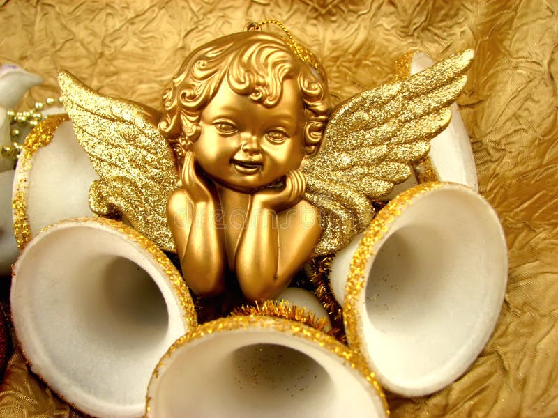 Little Angel - Decoration stock image. Image of closeup - 43349