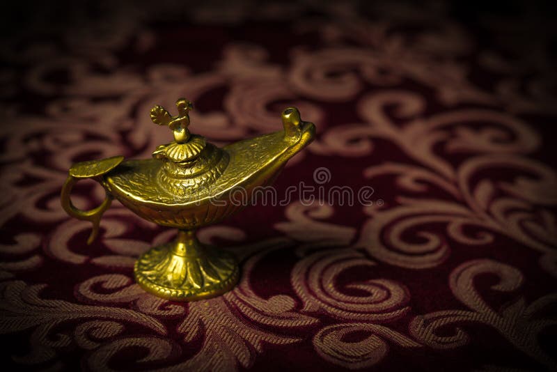 Aladdin s lamp stock photo. Image of jinn, legend, magic - 43712