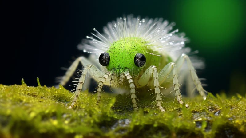 Exquisite Moss-covered Insect a Captivating Creation Inspired by Caras ...
