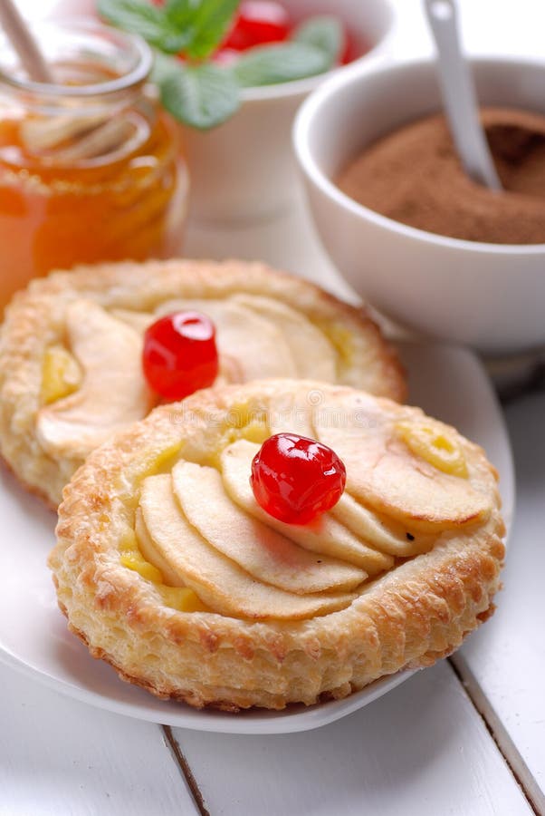 Small apple pies stock image. Image of traditional, homemade - 30322967