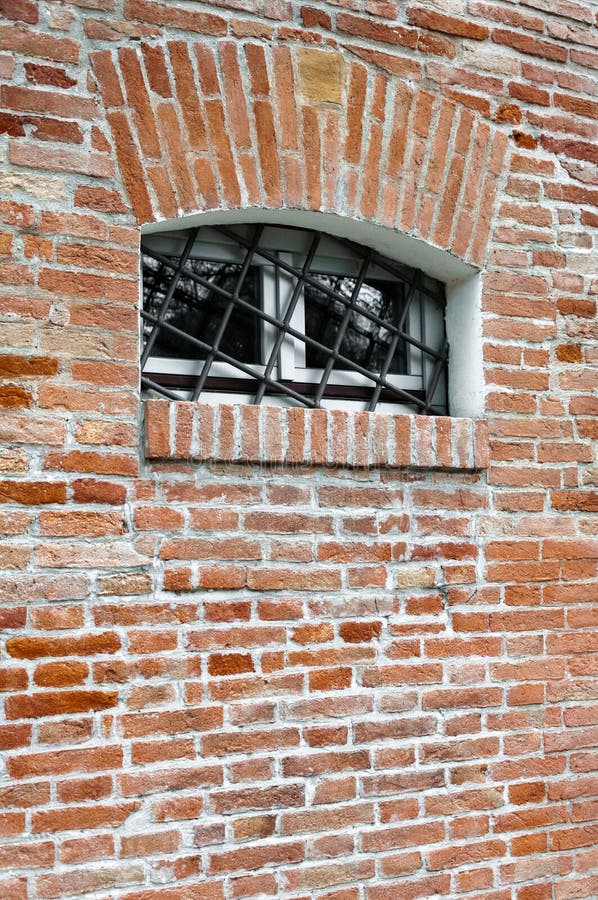 Arched window brick wall stock image. Image of wall, vintage - 18891095