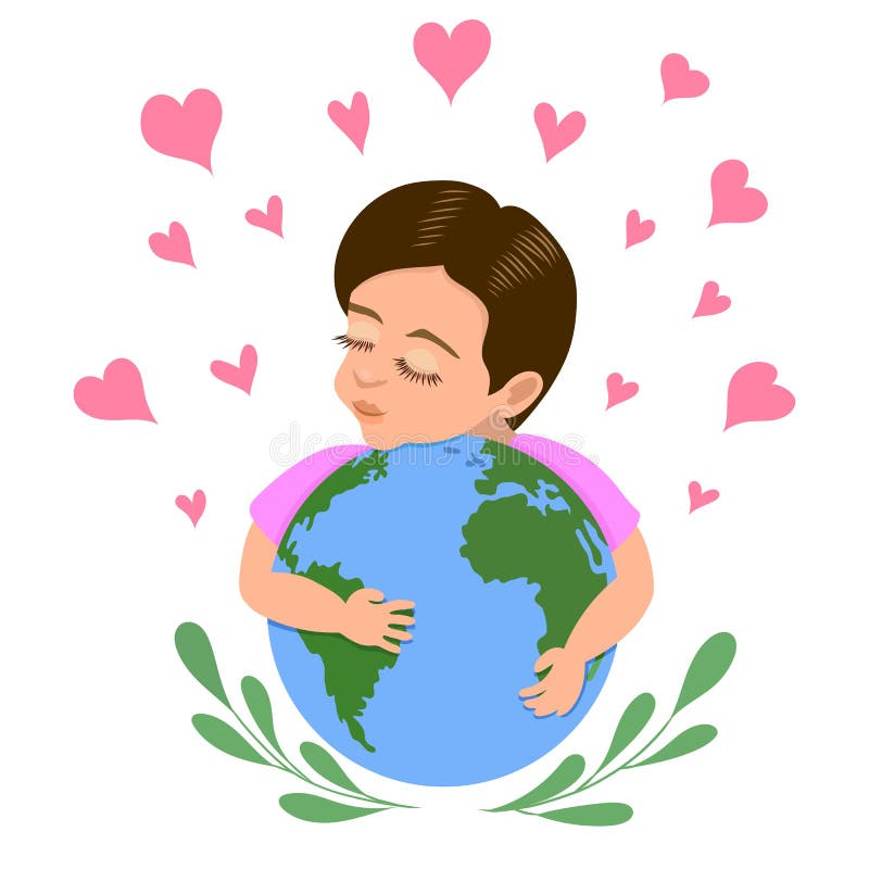 Planet of Love Icon, Love and Heart Vector Stock Vector - Illustration ...