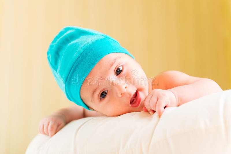 Small Baby in Childhood Concept Stock Photo - Image of innocence, clean ...