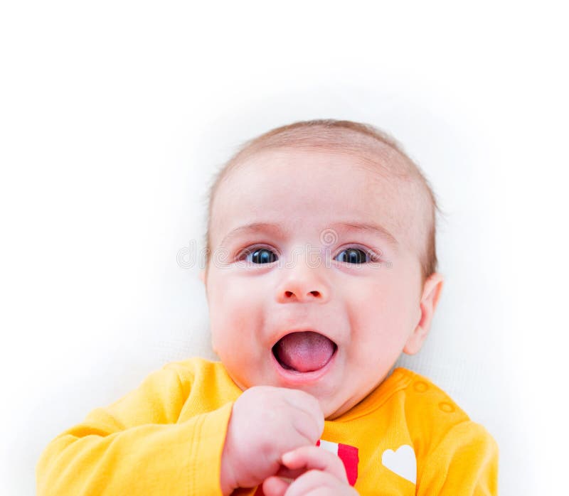 Small Baby in Childhood Concept Stock Photo - Image of caucasian ...
