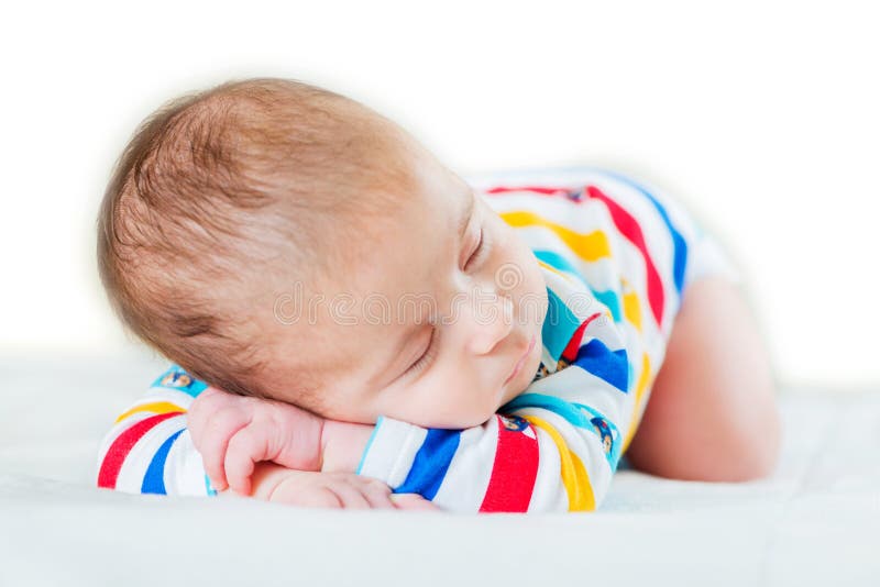 Small Baby in Childhood Concept Stock Image - Image of face, human ...