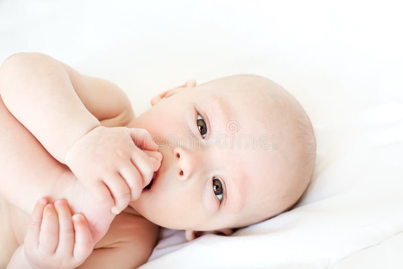 Small baby stock photo. Image of emotion, expression - 30723440