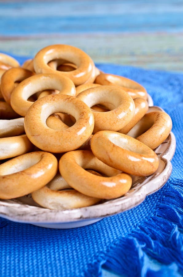Small bagels stock photo. Image of baranka, bakery, diet - 48085714