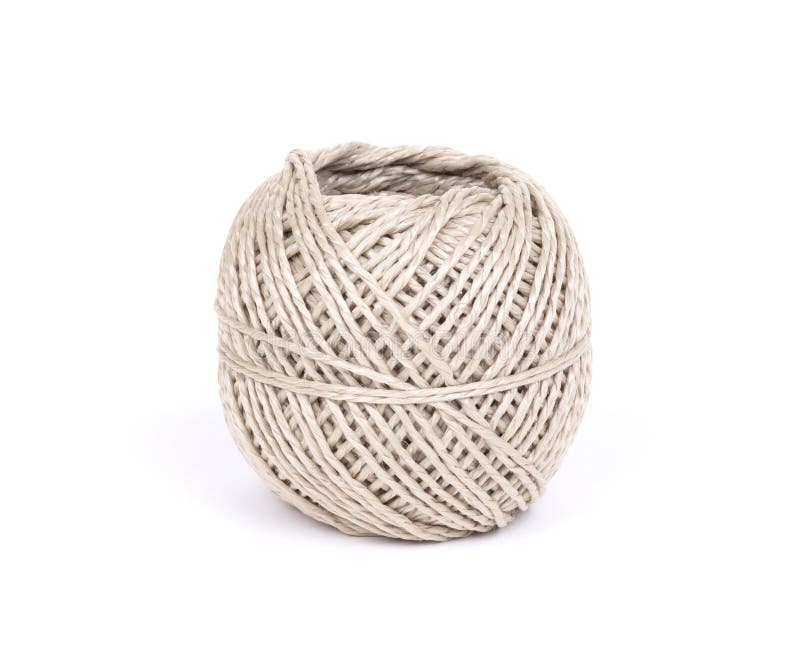 Small Ball of Rope Isolated - Purple Stock Image - Image of knit, rope ...