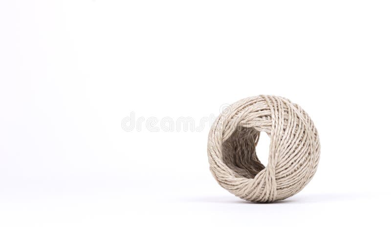 Small Ball of Rope Isolated - Purple Stock Image - Image of knit, rope ...