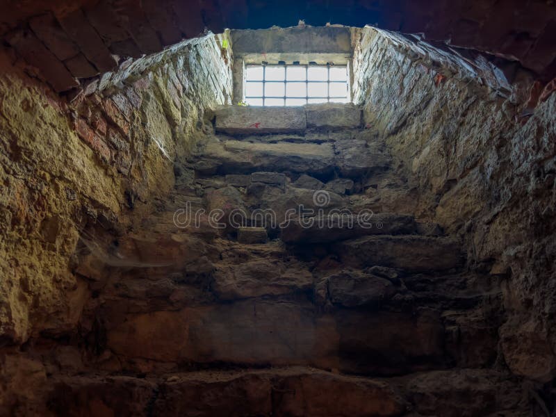 Castle Dungeon Barred Arched Window Stock Photos - Free & Royalty-Free ...