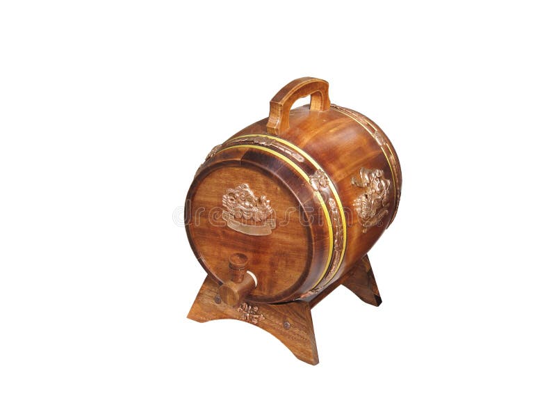 Small barrel stock image. Image of small, cask, forged - 16277201