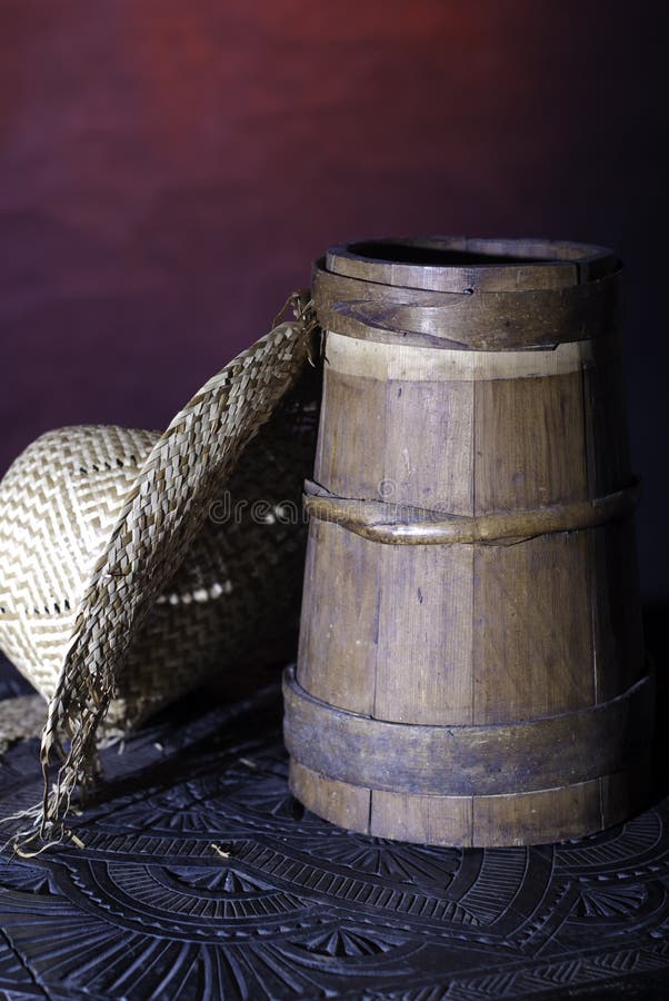 Small barrel with hat stock image. Image of luxury, iron - 19939477
