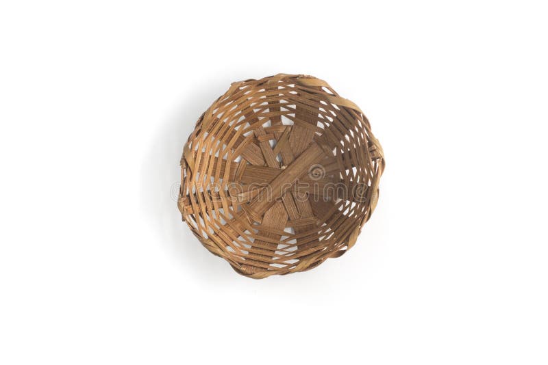 Small Basket Empty stock image. Image of wicker, brown - 91929243