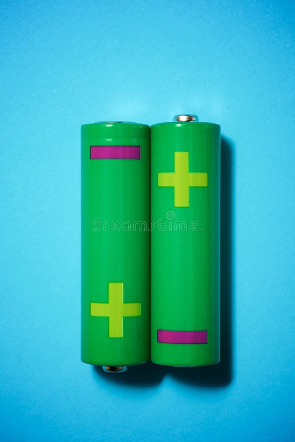 Small batteries close-up stock photo. Image of electricity - 199088994