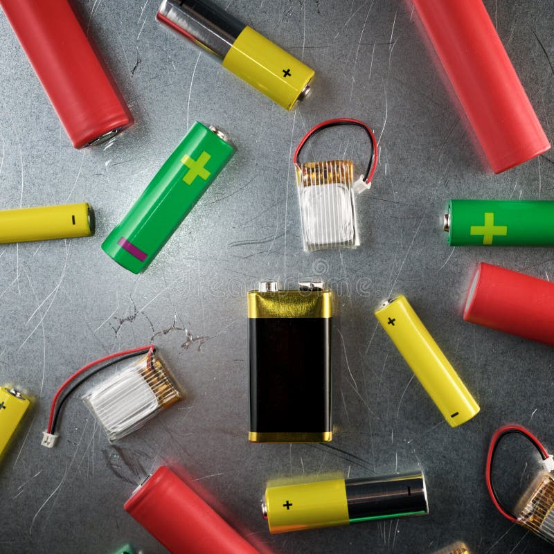 Batteries stock photo. Image of black, clean, life, electric - 13742796