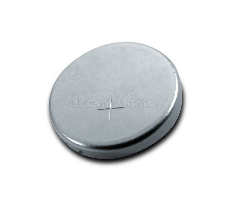 Battery - Small AAA Battery, Held Between Fingers Stock Photo - Image ...