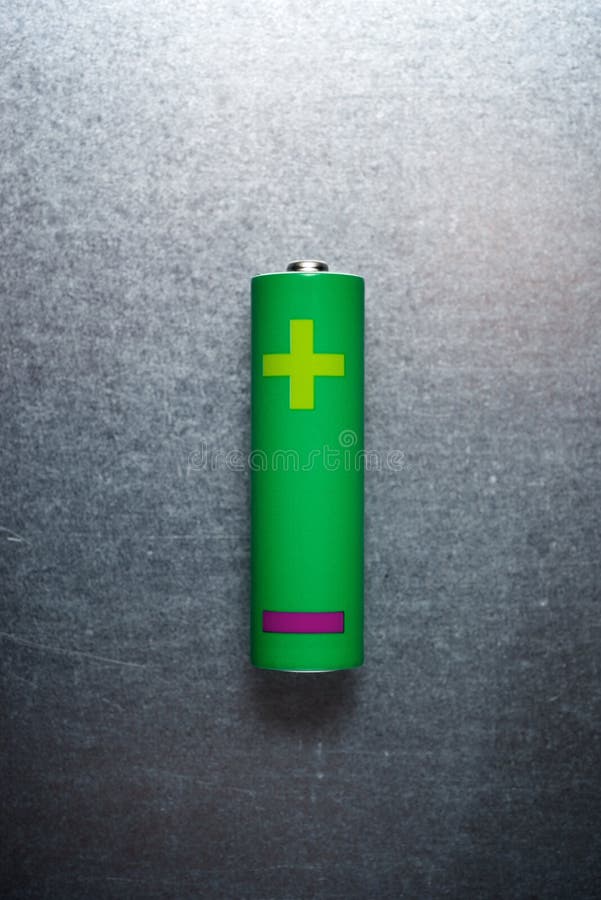 Small battery view stock image. Image of green, life - 139800119
