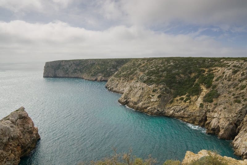 Small Bay in Portugal stock photo. Image of coastline - 9971642