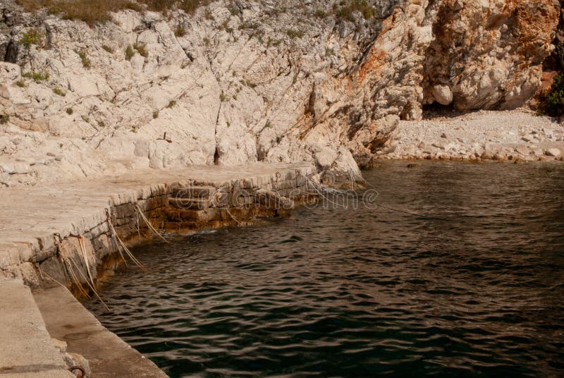 A small bay on the sea stock photo. Image of atlantic - 206642770