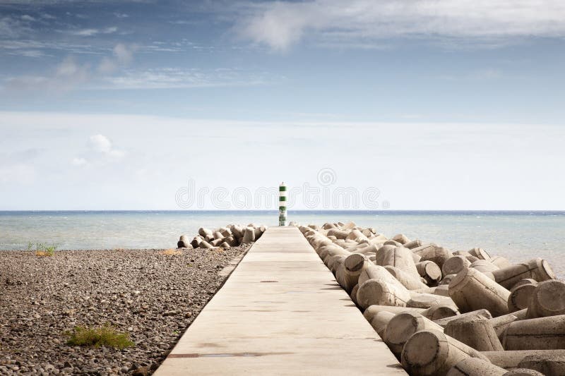 Small Beacon Light Seashore Madeira Stock Photos - Free & Royalty-Free ...