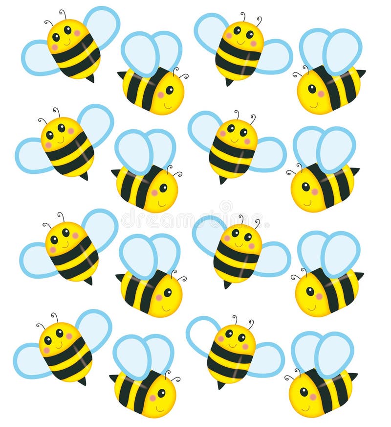 Bees Stock Illustrations – 11,735 Bees Stock Illustrations, Vectors ...