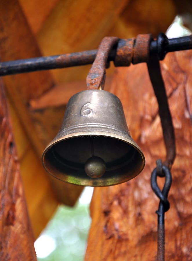 Small bell stock image. Image of steel, iron, number - 46092541