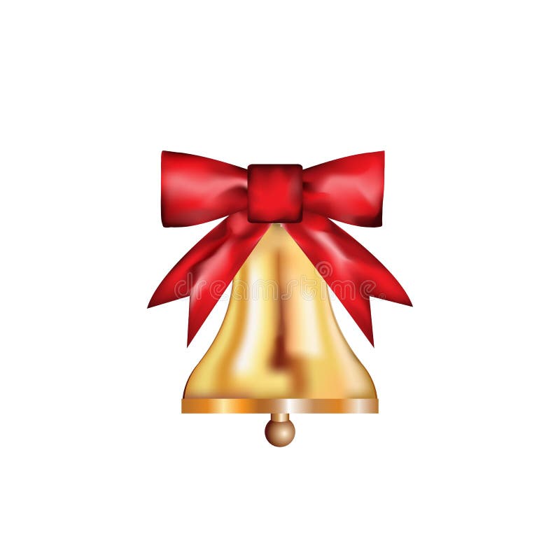 Small_bell stock vector. Illustration of bronze, brass - 104738590