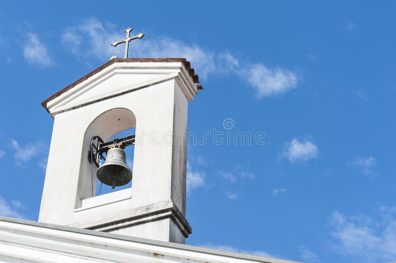 Small bell tower stock image. Image of chapel, architecture - 58352893