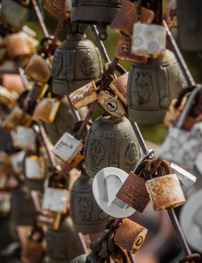 Small Bells stock photo. Image of temple, thailand, lock - 82317868