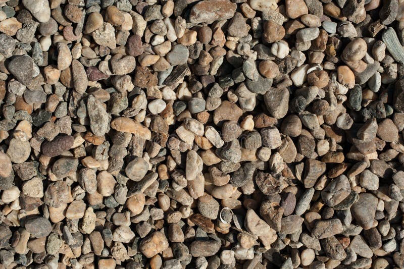 Small and Big Sand, Gravel and Pebbles Background Pattern Stock Image ...