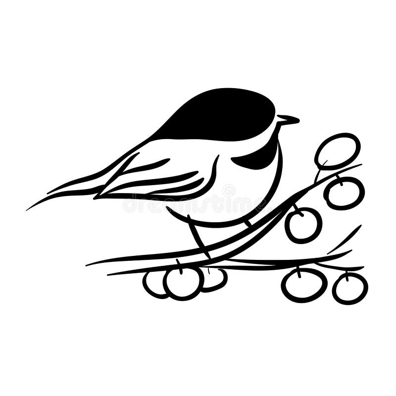 Cardinal Bird Line Art Stock Illustrations – 1,006 Cardinal Bird Line ...