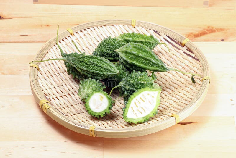 Small bitter gourd melon stock photo. Image of nature - 80650084