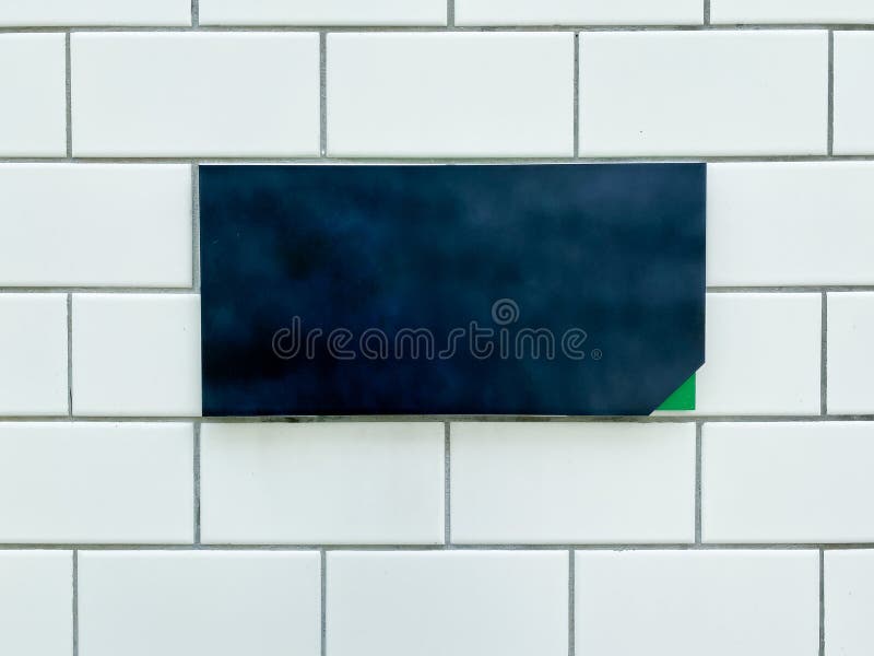 Small Black Backboard with Space for Add Text Stock Image - Image of ...
