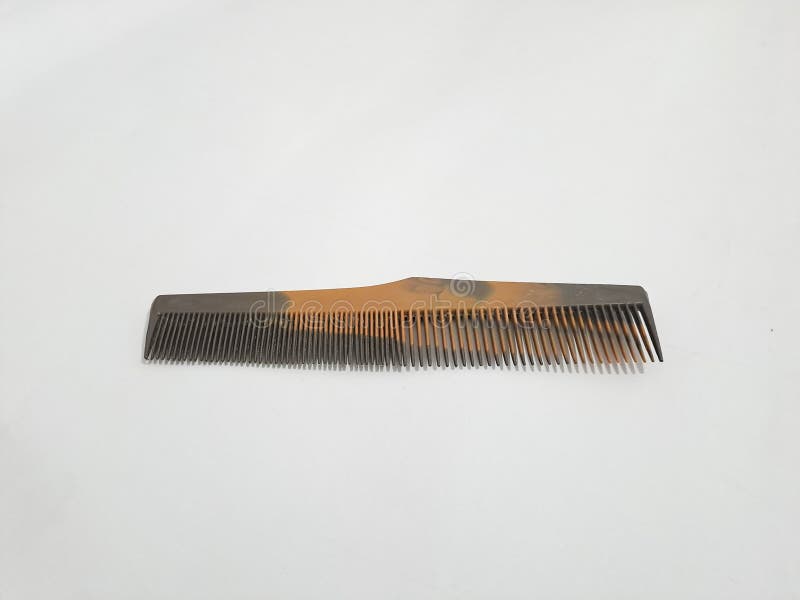 Small black and brown comb stock image. Image of table - 271855285