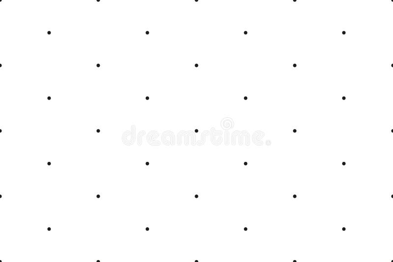 Small Black Dots on a White Background. Seamless Texture Stock ...